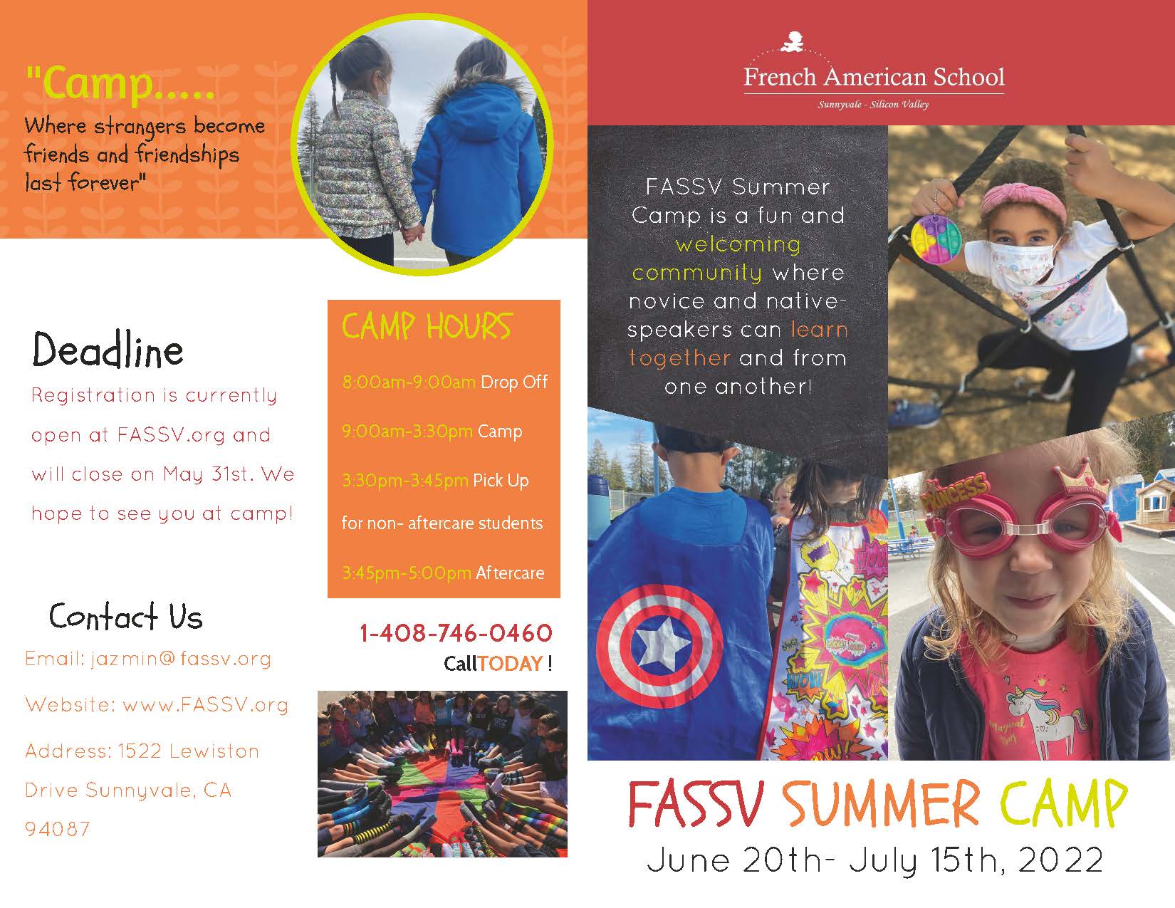 FASSV News - French American School of Silicon Valley